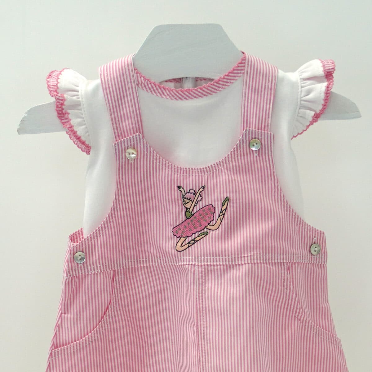 Pima Ballerina Overall Dress - MARCELA GIFTS